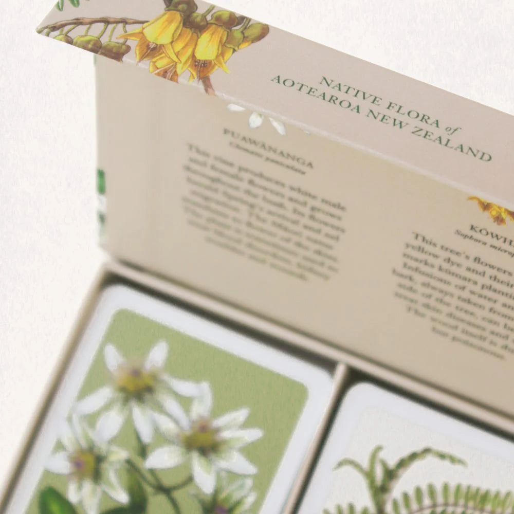 New Zealand's native flora, Botanical Playing Cards – Otago Museum Shop